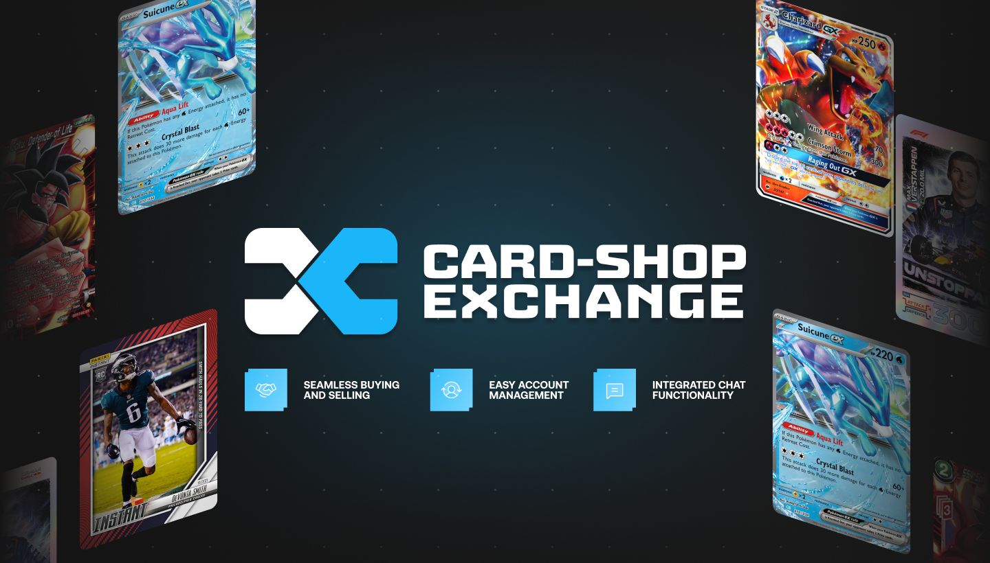 Buy, Sell & Trade Pokémon & Collectible Cards | Card Shop Exchange